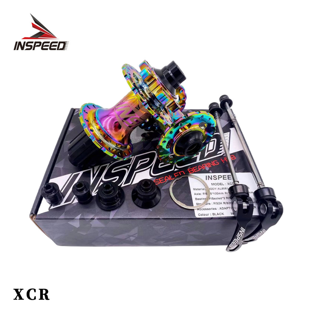 Inspeed Bike Hubs XCR 8-11Speeds 4 Sealed Bearing 6Pawls Front Rear ...
