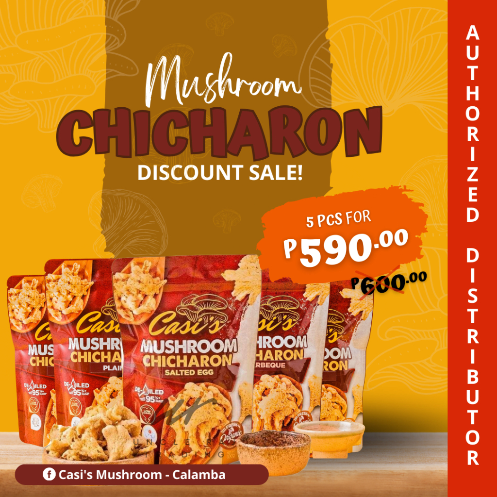 Casis Mushroom Chicharon Bundle 5pcs Shopee Philippines