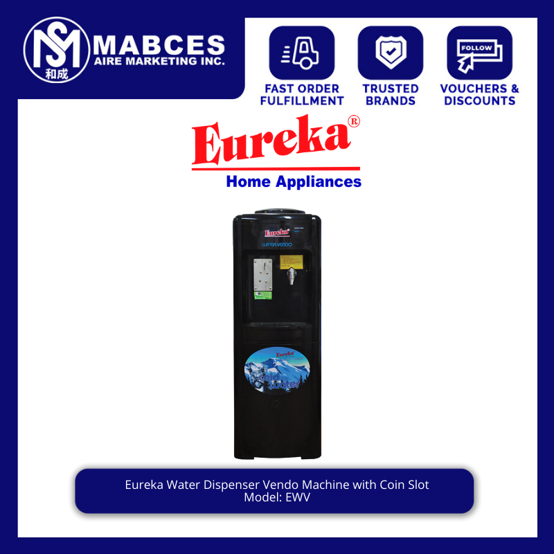 Eureka Water Dispenser Vendo Machine with Coin Slot EWV | Shopee ...