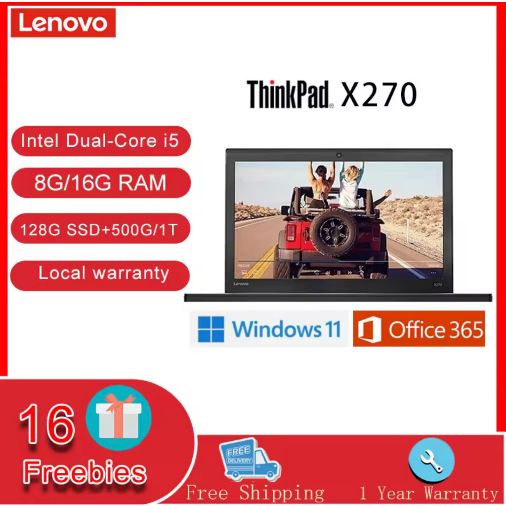 Brand newLenovo laptop X270 ThinkPad Business Ultra-thin Built In ...