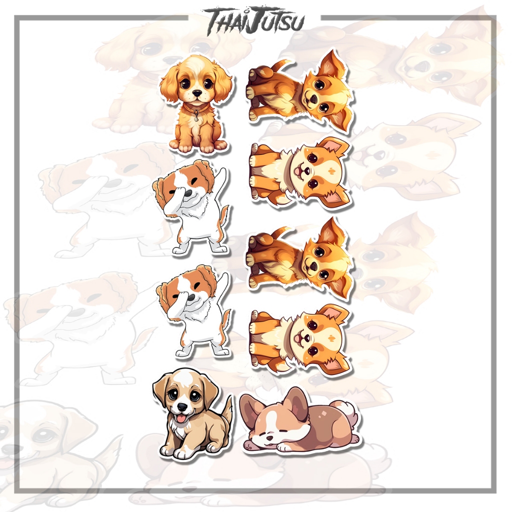 DOG | STICKER SET ( VINYL STICKER DECALS ) | Shopee Philippines