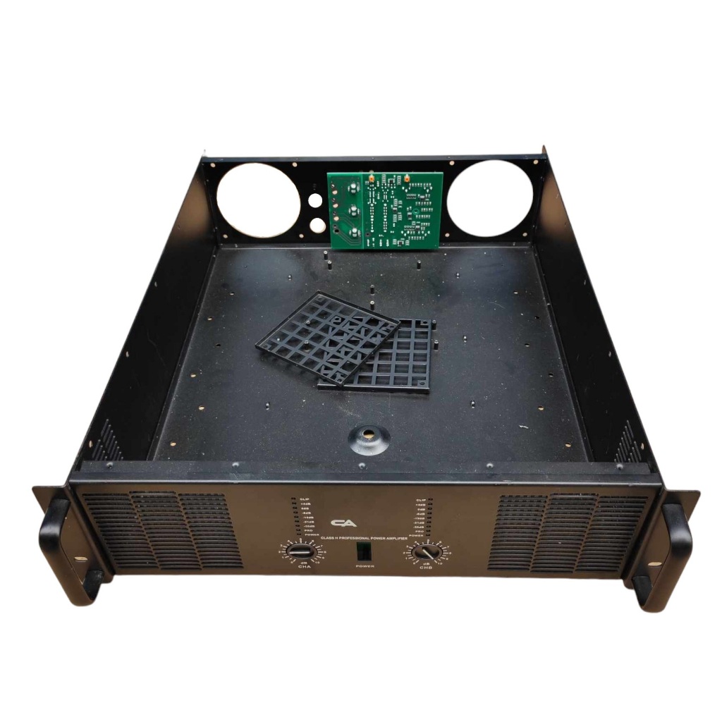 3RU CA-SERIES POWER AMPLIFIER CASE 5.5*17*19* INCHES 3U AMP CHASSIS ...