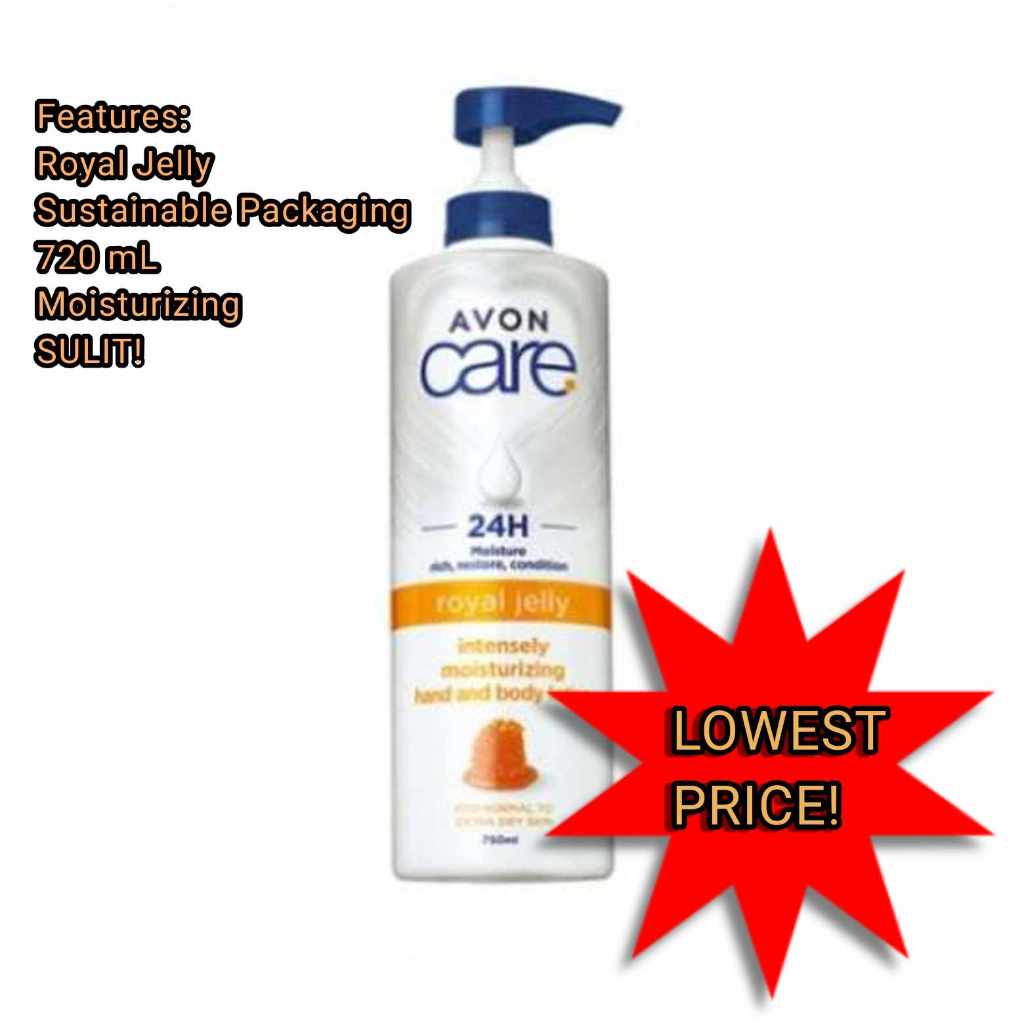 Avon Care Moisturizing Royal Jelly Hand and Body Lotion Old and New ...