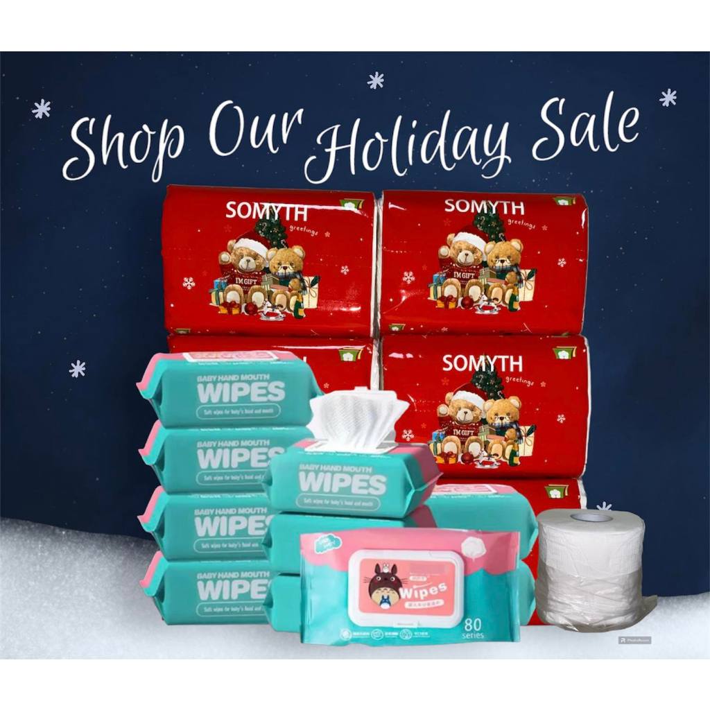 【COD】Combine 17 packs of wipes (10 packs) and paper towels (6 packs ...