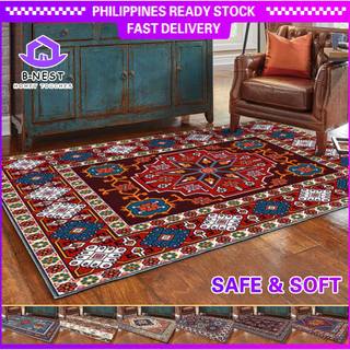B-NEST 150x200cm Bohemian Style Crystal Velvet Carpet 3D Floor Mat ...
