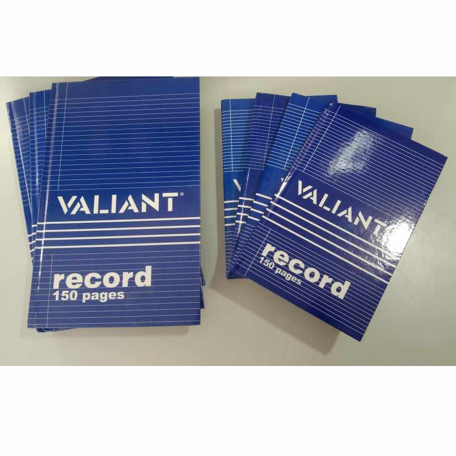 VALIANT Record Books ( regular size and junior size ) sold per PIECE ...