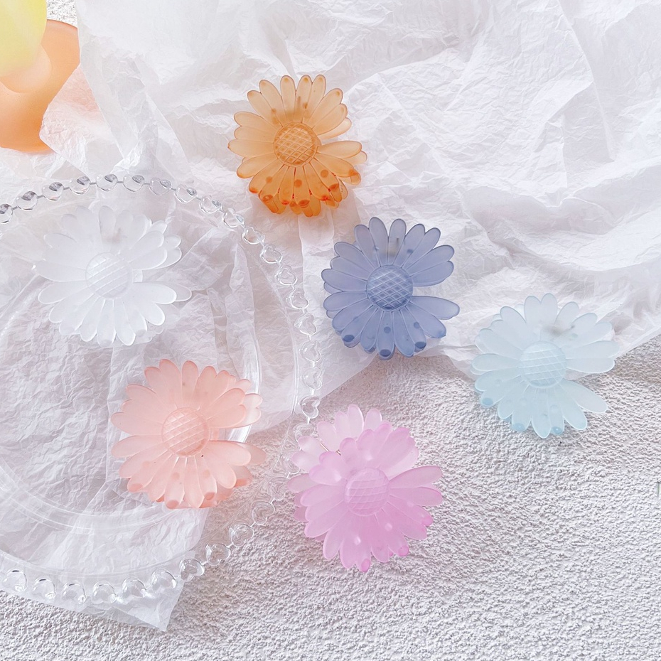 Clearance Sale Daisy Hair Clamp Matte Ladies Flower Hair Claw Woman ...