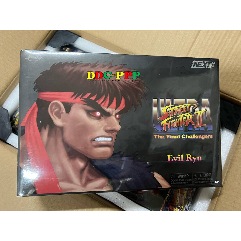 JADA TOYS 6" Street Fighter Evil Ryu Deluxe (Next Level) JADA TOYS ...