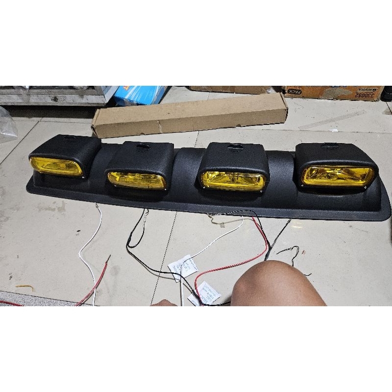 Universal Amber Roof Lamp Roof Light Driving Fog Lamp | Shopee Philippines