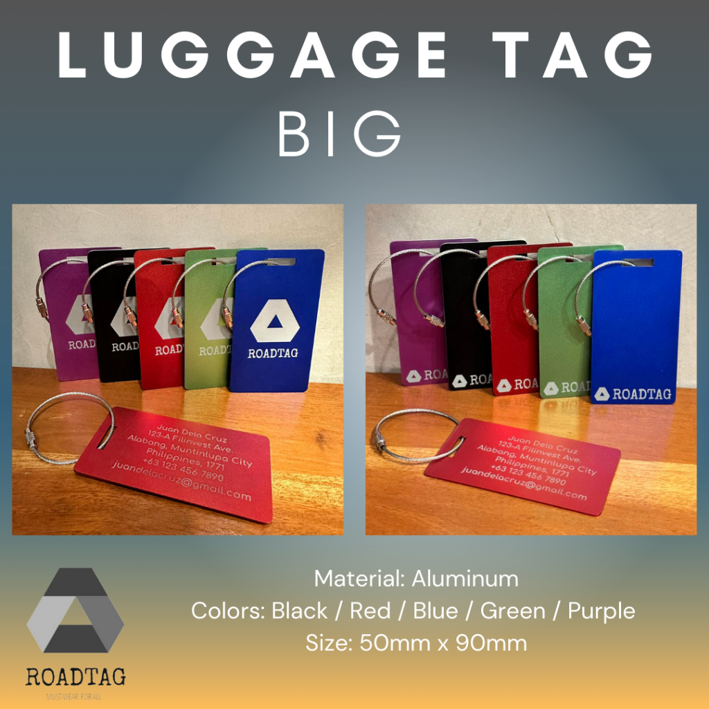 LUGGAGE TAG | ROADTAG | Shopee Philippines