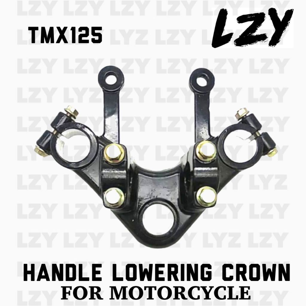 LZY Lowering Handle Bar Butterfly Crown Motorcycle TMX 125/155 RUSI XRM ...