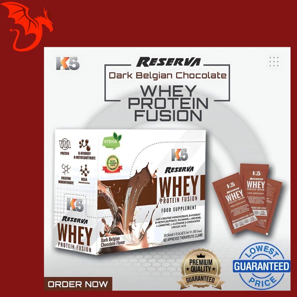 RESERVA WHEY PROTEIN DARK BELGIAN CHOCO SMALL 35GRAMS ( 10 SERVINGS ...