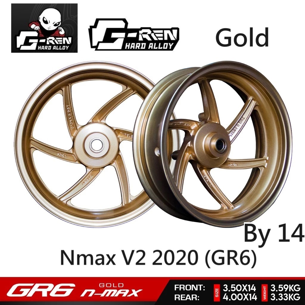{By14} G-Ren Mags GR6 For Nmax V2 (2020) By14 (Made In Thailand ...