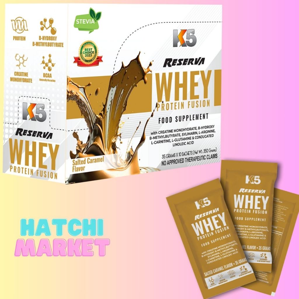 RESERVA WHEY PROTEIN SALTED CARAMEL 10 SACHETS SMALL | Shopee Philippines