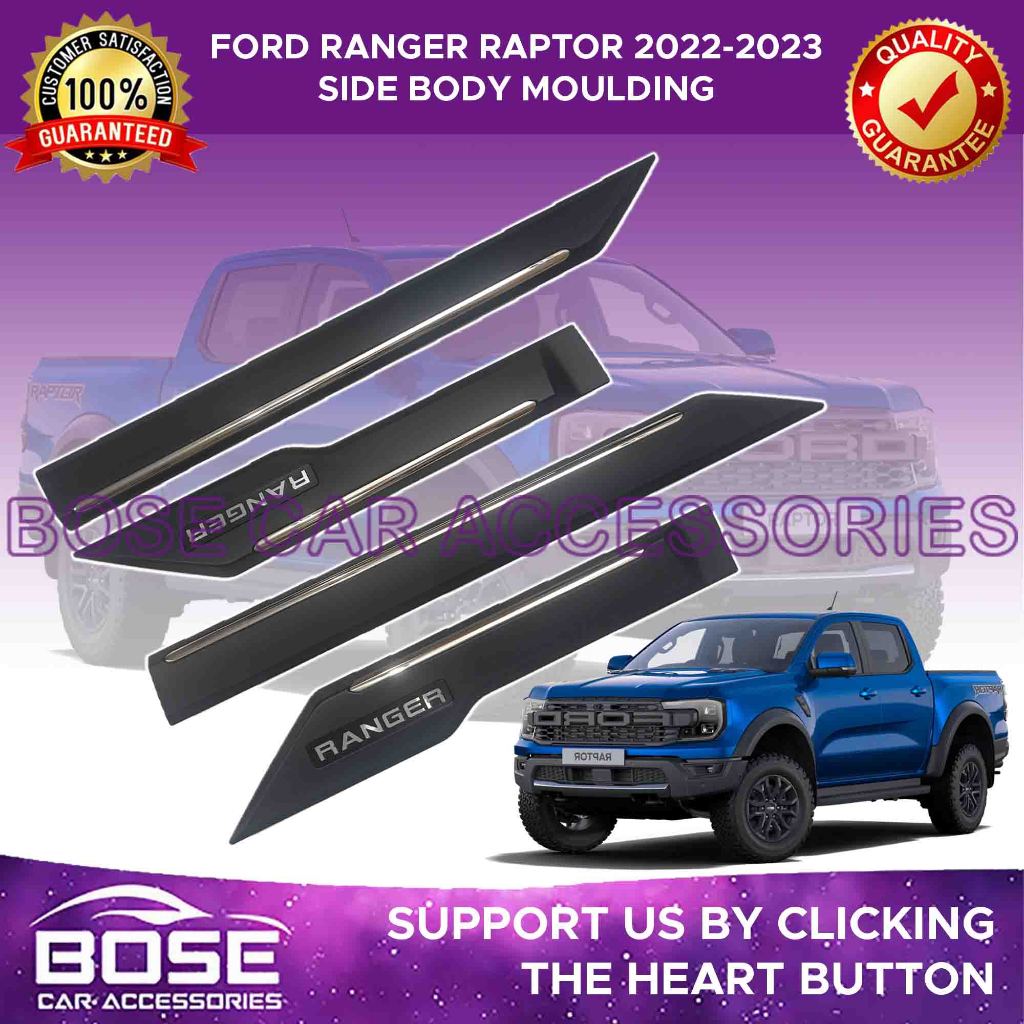 Bodykit Moulding for Ford Ranger 2022 2023 Model OEM Side Body Moulding ...