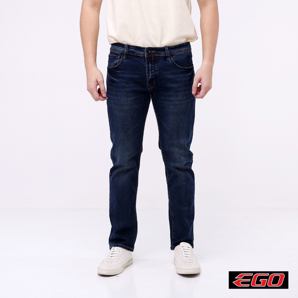 Ego Denim Long Pants Slim Tapered Fit Stretch ESB10-0222 | Shopee ...