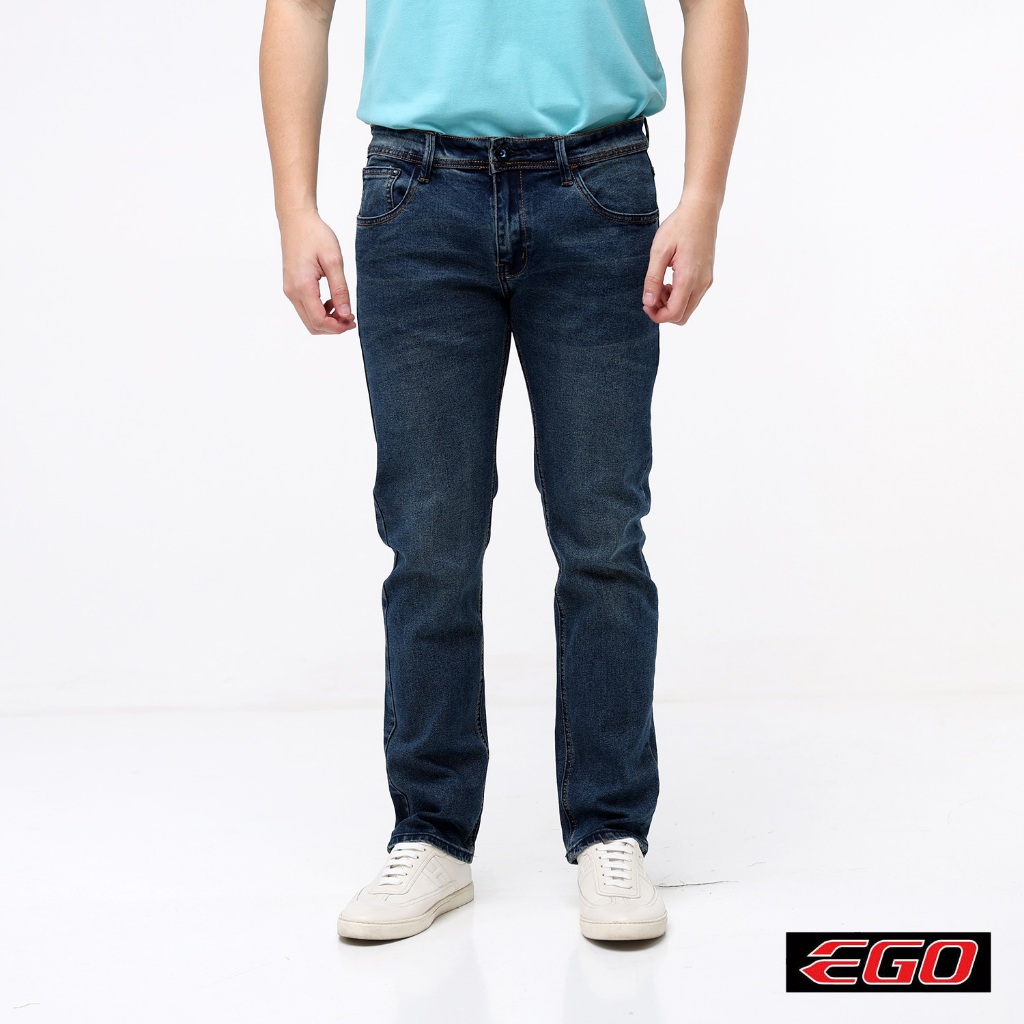 Ego Denim Long Pants Slim Tapered Fit Stretch ESB10-0224 | Shopee ...