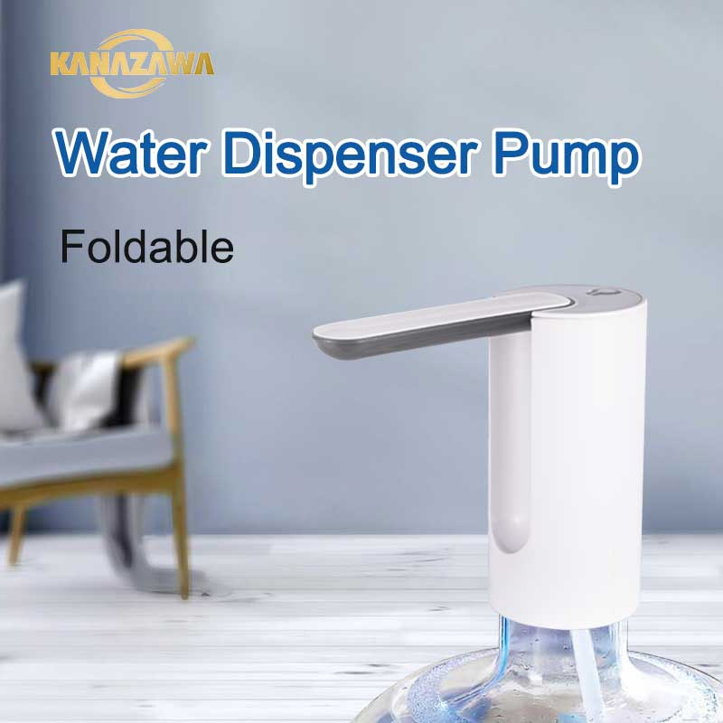 KANAZAWA Portable Water Pump Dispenser Rechargeable Foldable OneClick ...