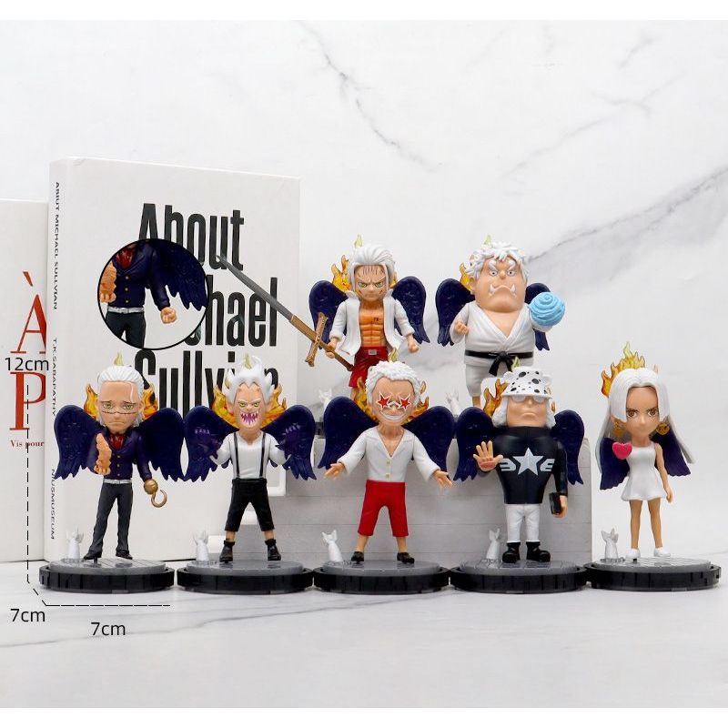 7pcs Seraphim figure One Piece figure Hancock Collectibles Gifts | Shopee Philippines