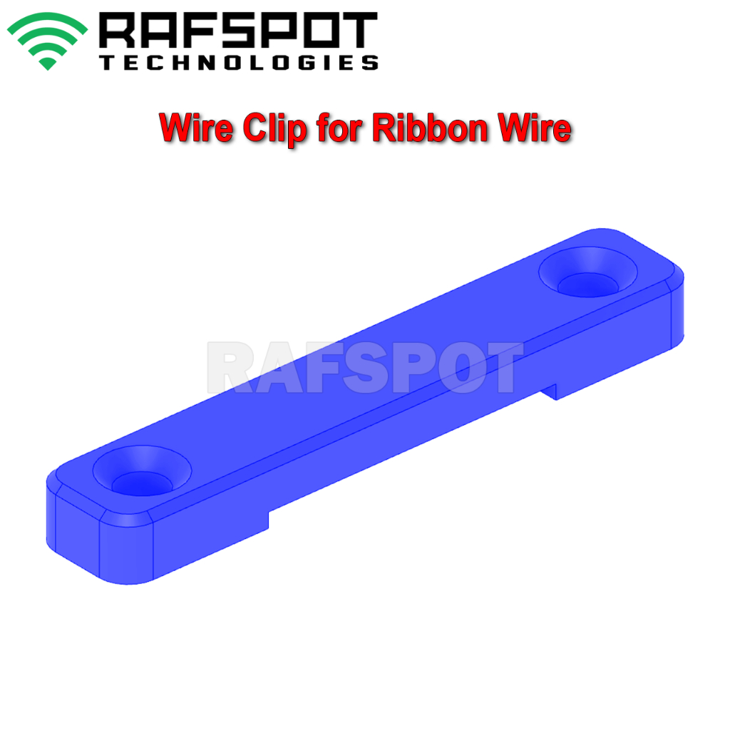 10pcs 3D Printed Wire Clip For Ribbon Wire With Screw (WT 1mm) | Shopee ...