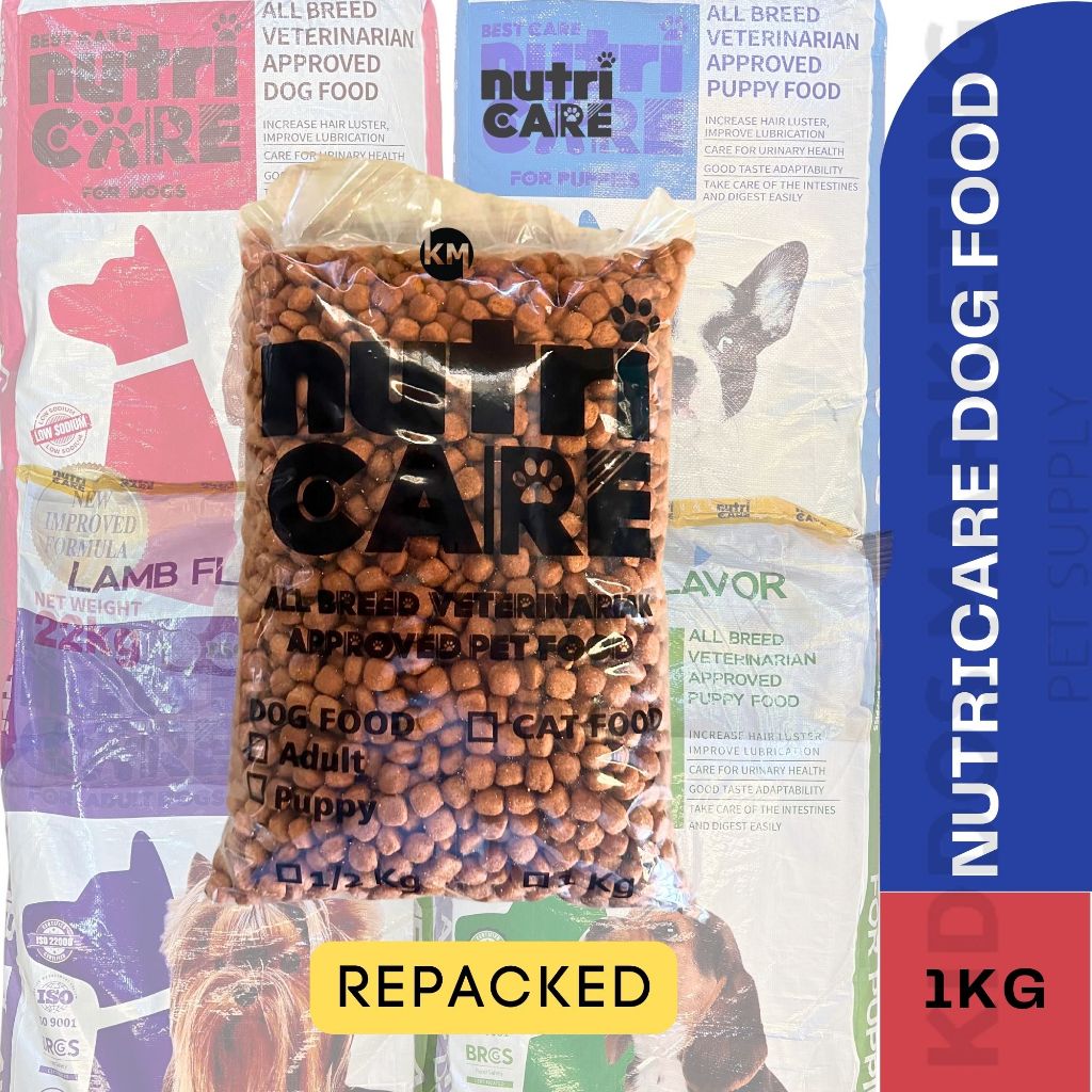 Nutricare Pure Natural Dry Food All Breed Dog Food Repacked 1kg ...