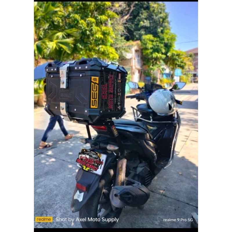 Aerox 155 Rack Z Monorack top box bracket | Shopee Philippines