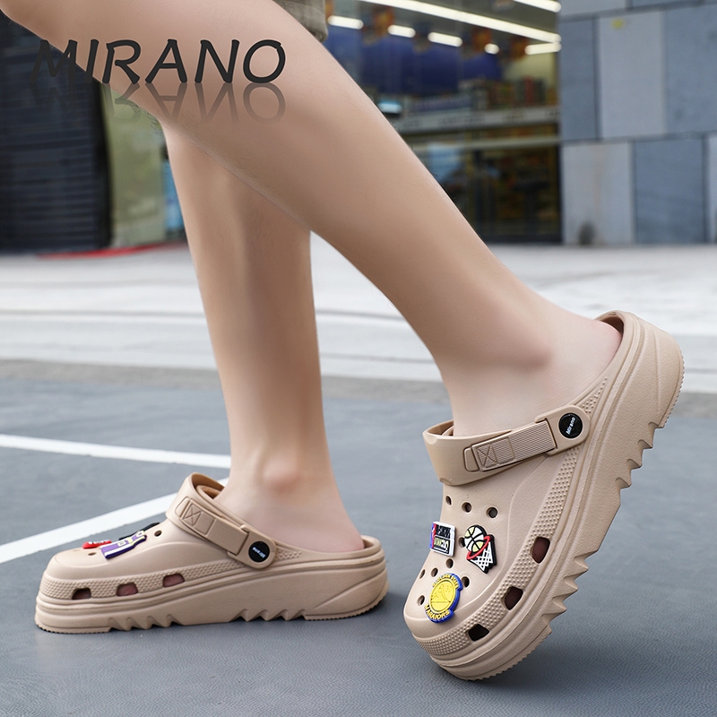 New Arrival Beach Sandals with Jibbitz for Women and Men ]Slides for ...