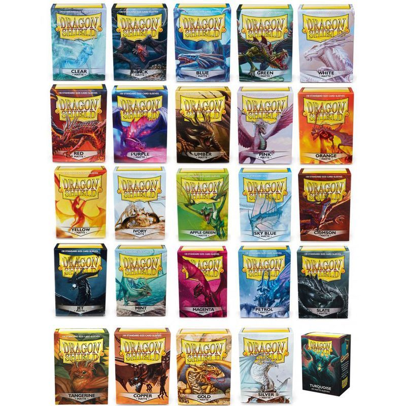 Dragon Shield Matte (100-Pack) - Dragon Shield Card Standard Sleeves ...