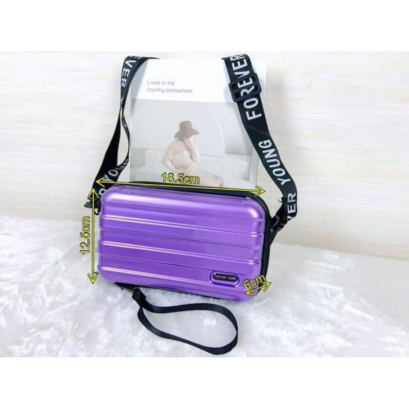 MINI MALETA SLING BAG ( PLAIN ) | Shopee Philippines
