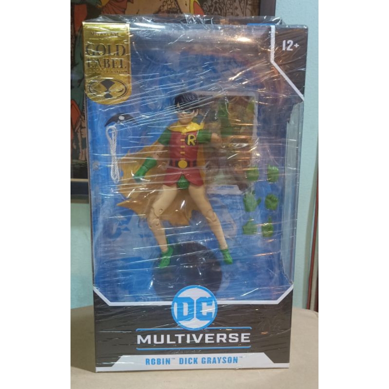 DC MULTIVERSE MCFARLANE GOLD LABEL - ROBIN DICK GRAYSON DC REBIRTH ...