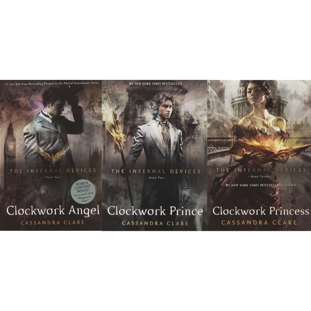 The Infernal Devices (3 book series) [Paperback] By: Cassandra Clare ...
