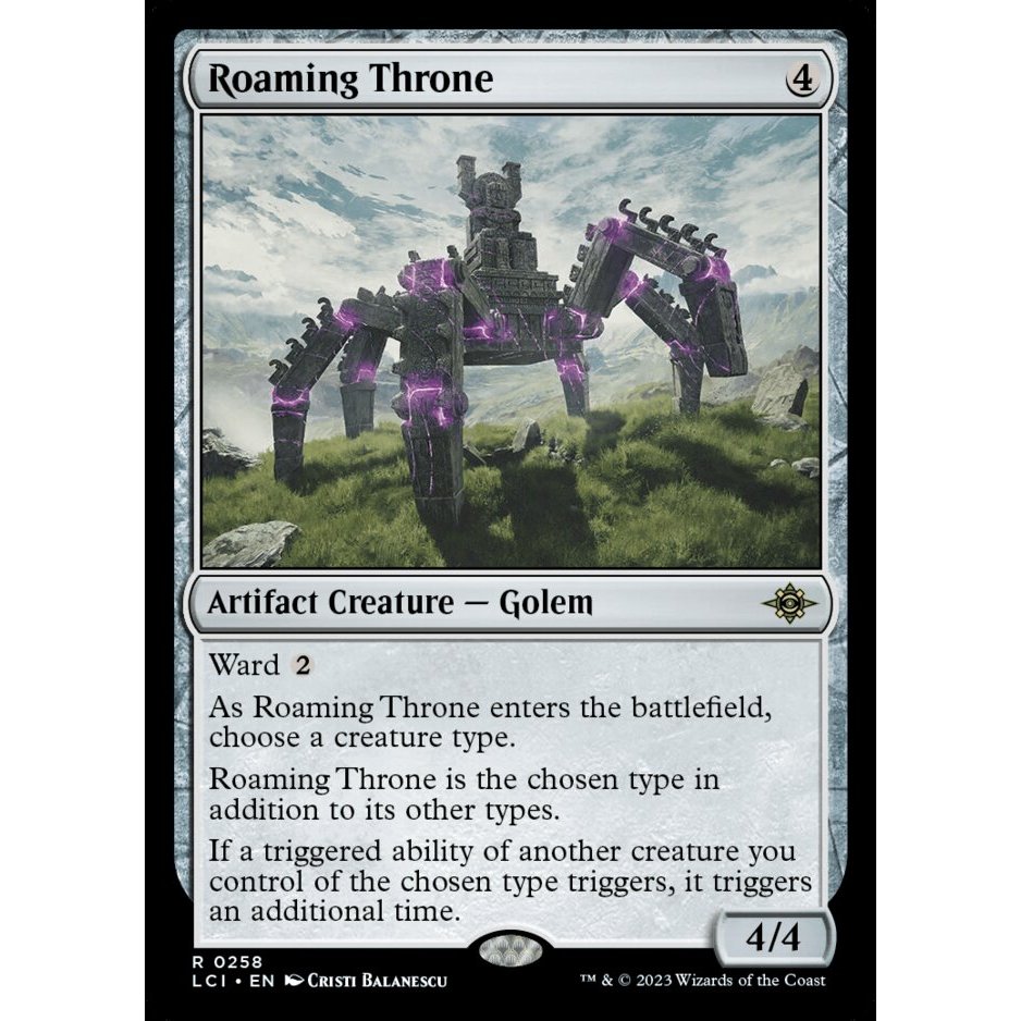 MTG - Roaming Throne - NM R LCI | Shopee Philippines