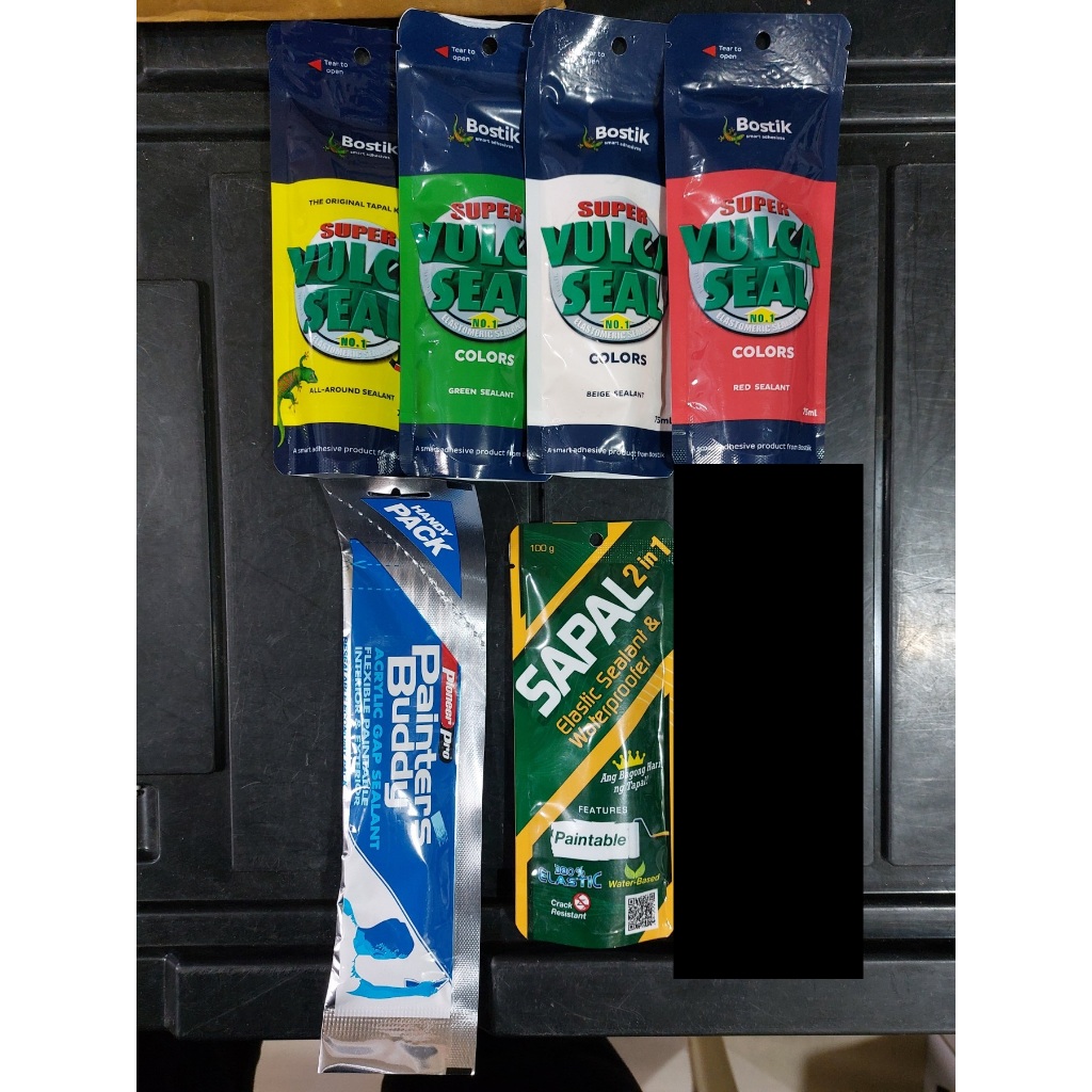 Vulcaseal 4 Colors Or Sapal Elastomeric Sealant & Waterproofer | Shopee ...