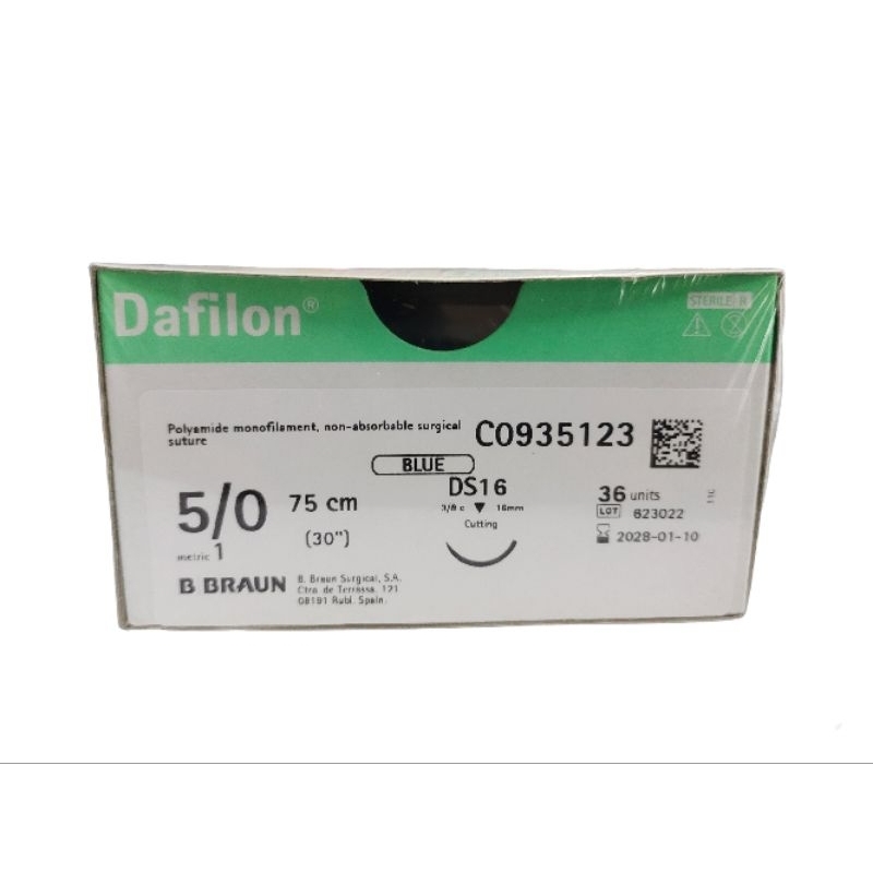 Dafilon Sutures 5-0 Cutting sold per 12pcs | Shopee Philippines