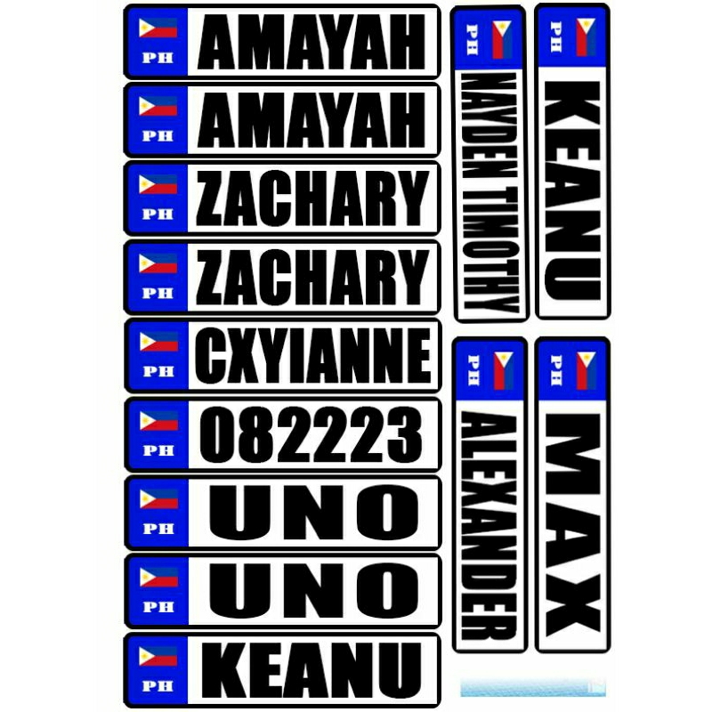 Name plate sticker for audi | Shopee Philippines