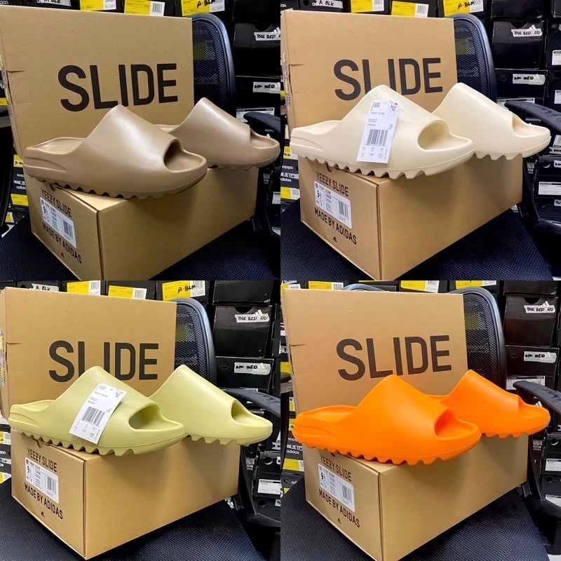 Yeezy Slides Onyx/Desert Sand/Ochre for Men Women | Shopee Philippines