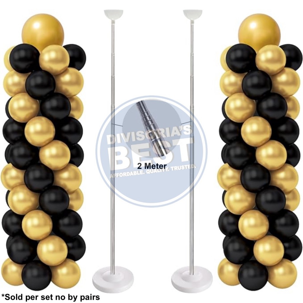 PS-120/PS-121 (1 set) 1.2 - 2 Meter Adjustable Balloon Stand Balloon ...