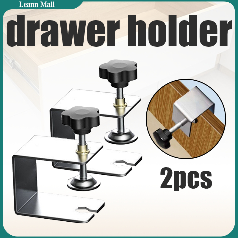 2Pcs Stainless Steel Drawer Fixing Clips Drawer Stainless Steel Fixing ...