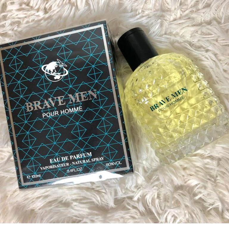 AUTHENTIC BRAVE MEN POUR HOMME SWEET KISS 100ML PERFUME FOR MEN ...