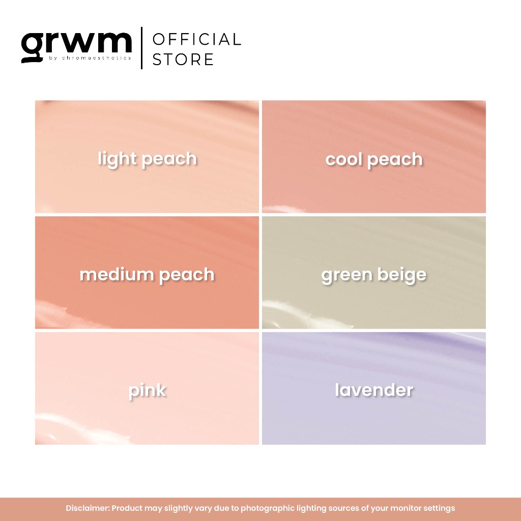 GRWM Cosmetics Radiance Tint Multiuse Base - Color Corrector | Shopee ...