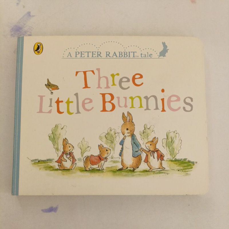 Peter Rabbit - Three Little Bunnies and Happy Birthday Boardbook ...