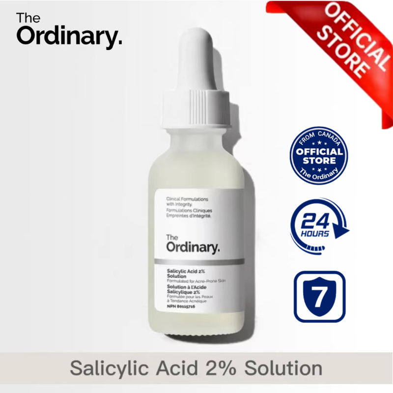 The Ordinary Salicylic Acid 2% Solution Acne Pimple Remover Serum ...