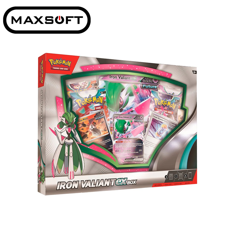 Pokémon TCG: Iron Valiant ex Box | Shopee Philippines