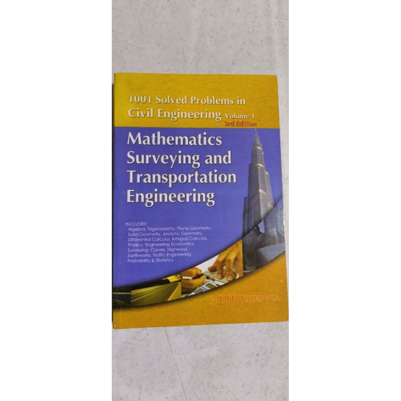 Mathematics Surveying And Transportation Engineering 1001 Shopee Philippines