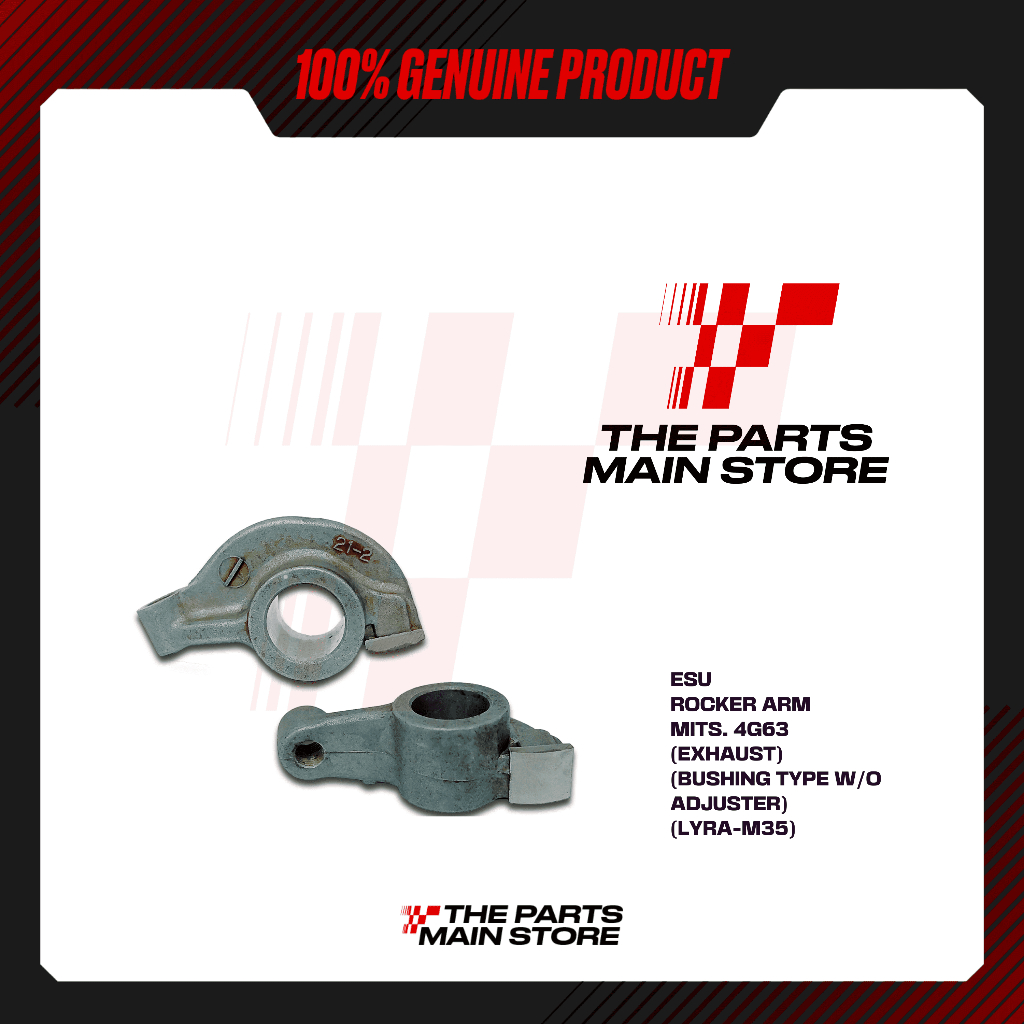 ESU ROCKER ARM MITSUBISHI 4G63,LANCER '80 (EXHAUST/INTAKE) (BUSHING ...
