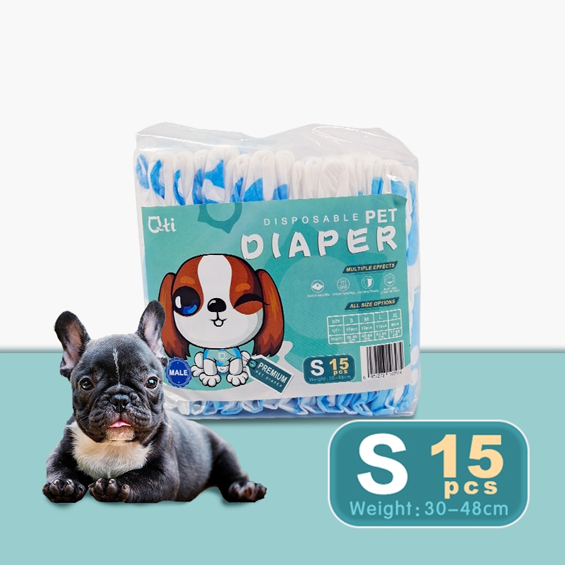 【BUY 1 TAKE 1】Qti Pet Diaper Male Dog Diaper XS-XL | Shopee Philippines