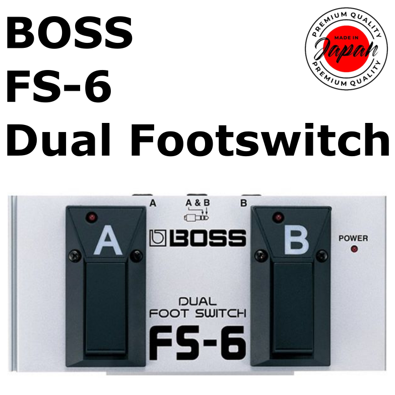 BOSS FS-6 Dual Footswitch /guitar/pedal/DTM/Recording/band/live ...