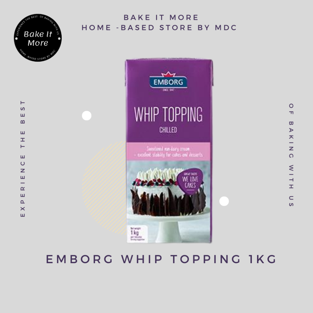 Emborg Whip Topping 1L | Shopee Philippines