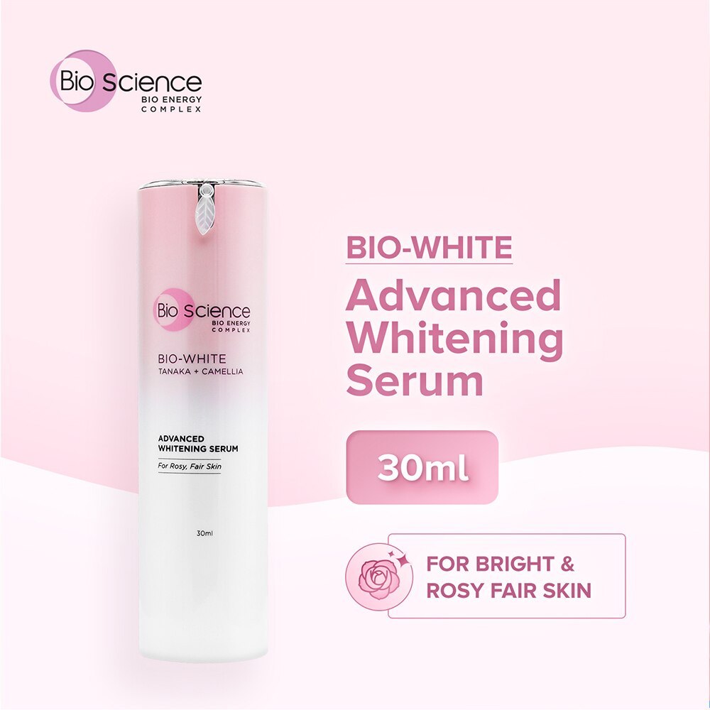BIOSCIENCE, Bio-White Advanced Whitening Serum 30ml/nobox | Shopee ...