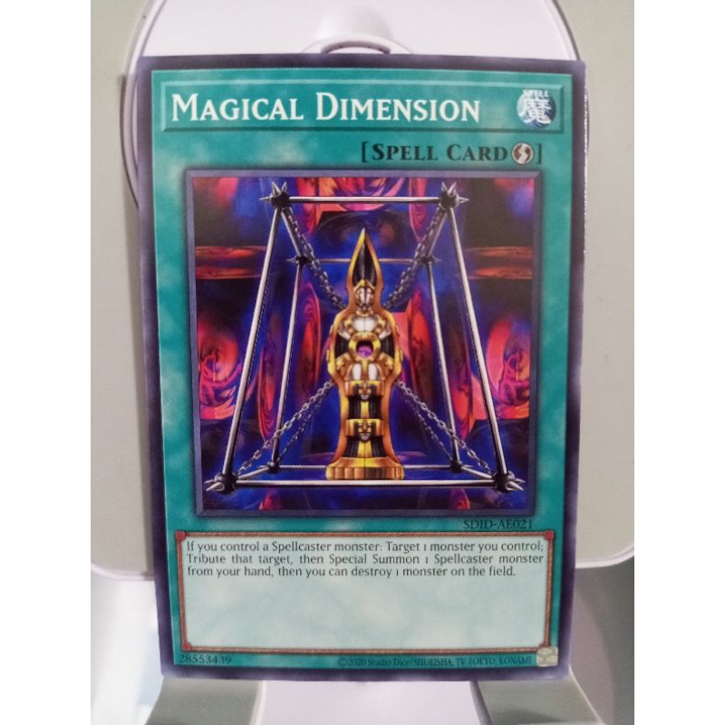 [AE] Dimension Magic SDID AE021 Original Yu-Gi-Oh Card Asian English ...